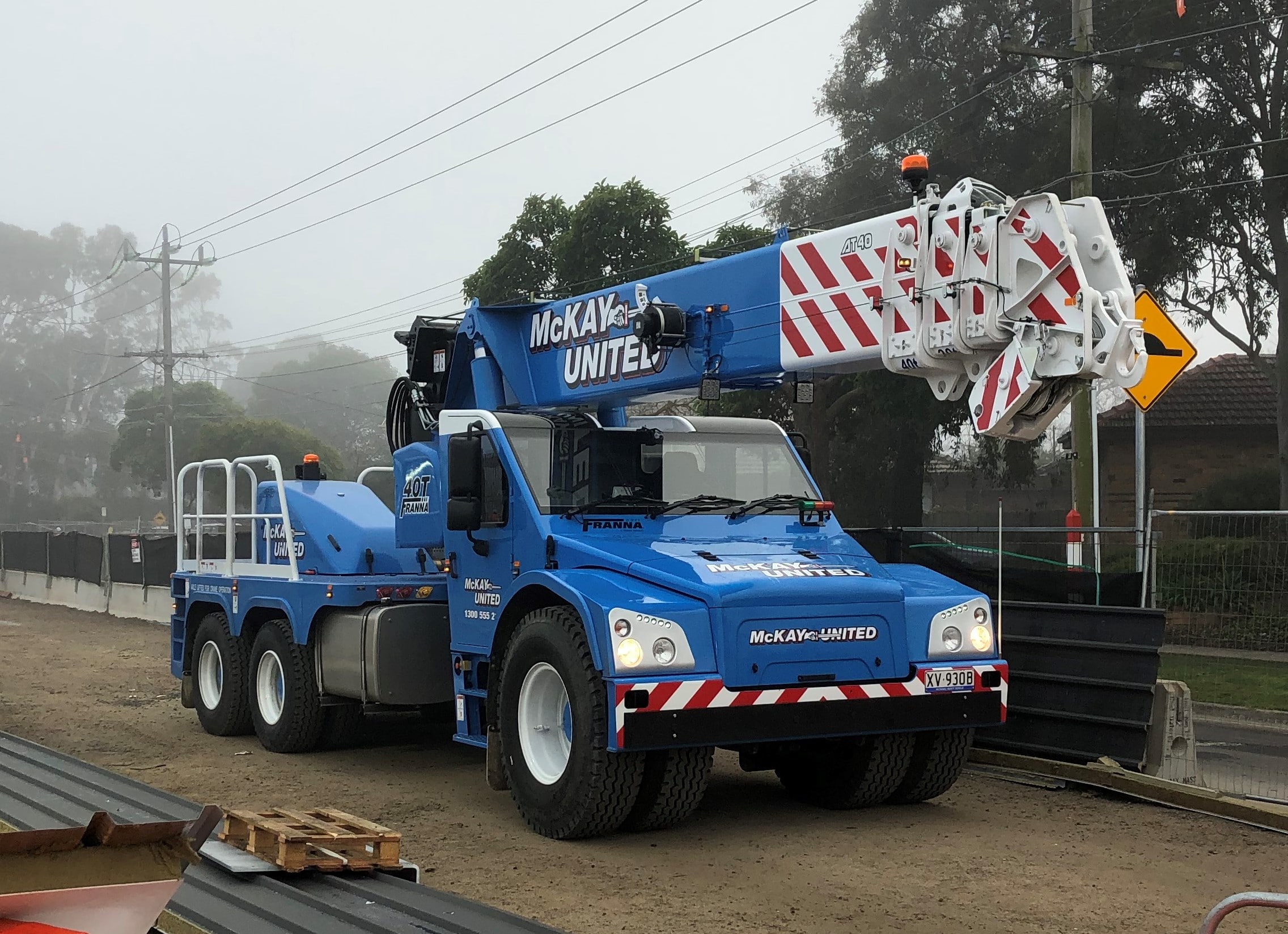 40t Franna | Crane Hire